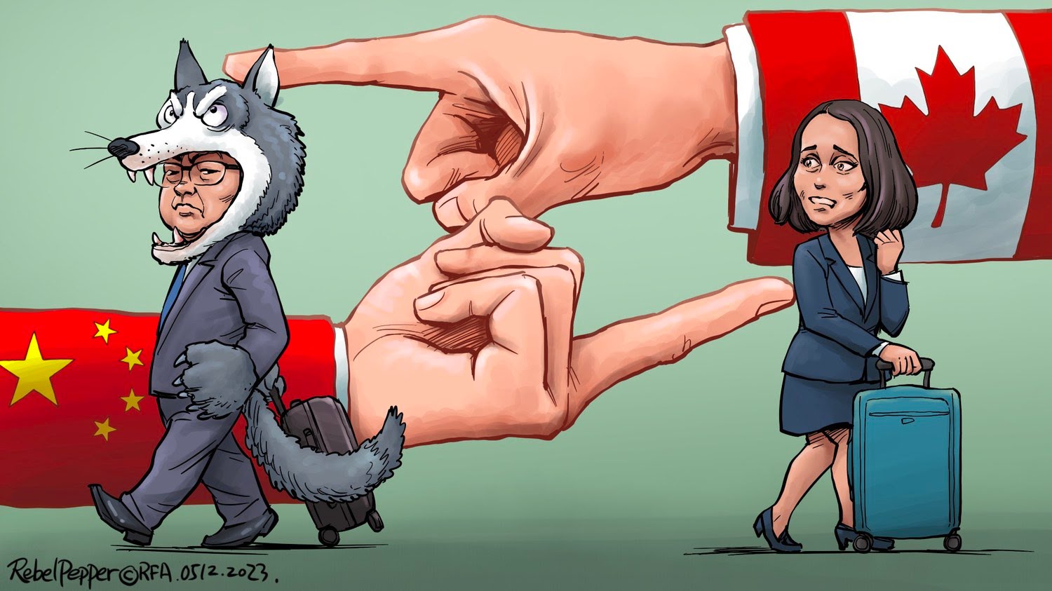 Tail wagging the Wolf | Scrolller