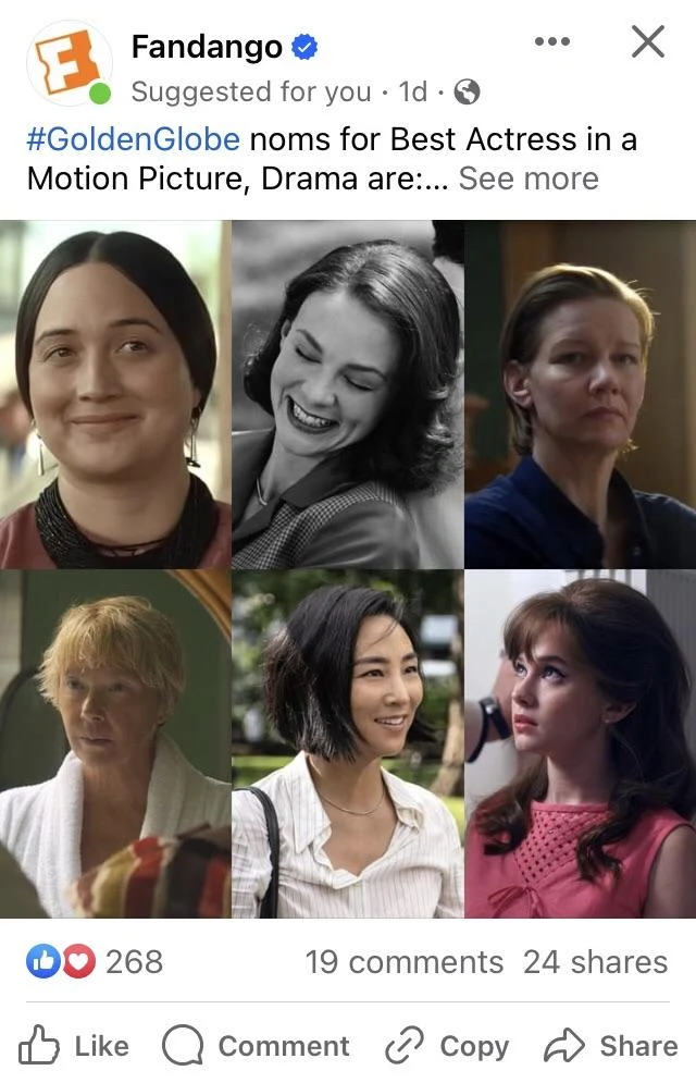 Congrats to Tidus (bottom left) for his Golden Globe nom! | Scrolller