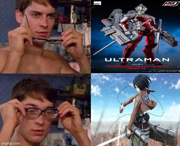 For a second i thought Ultraman using Odm gear | Scrolller