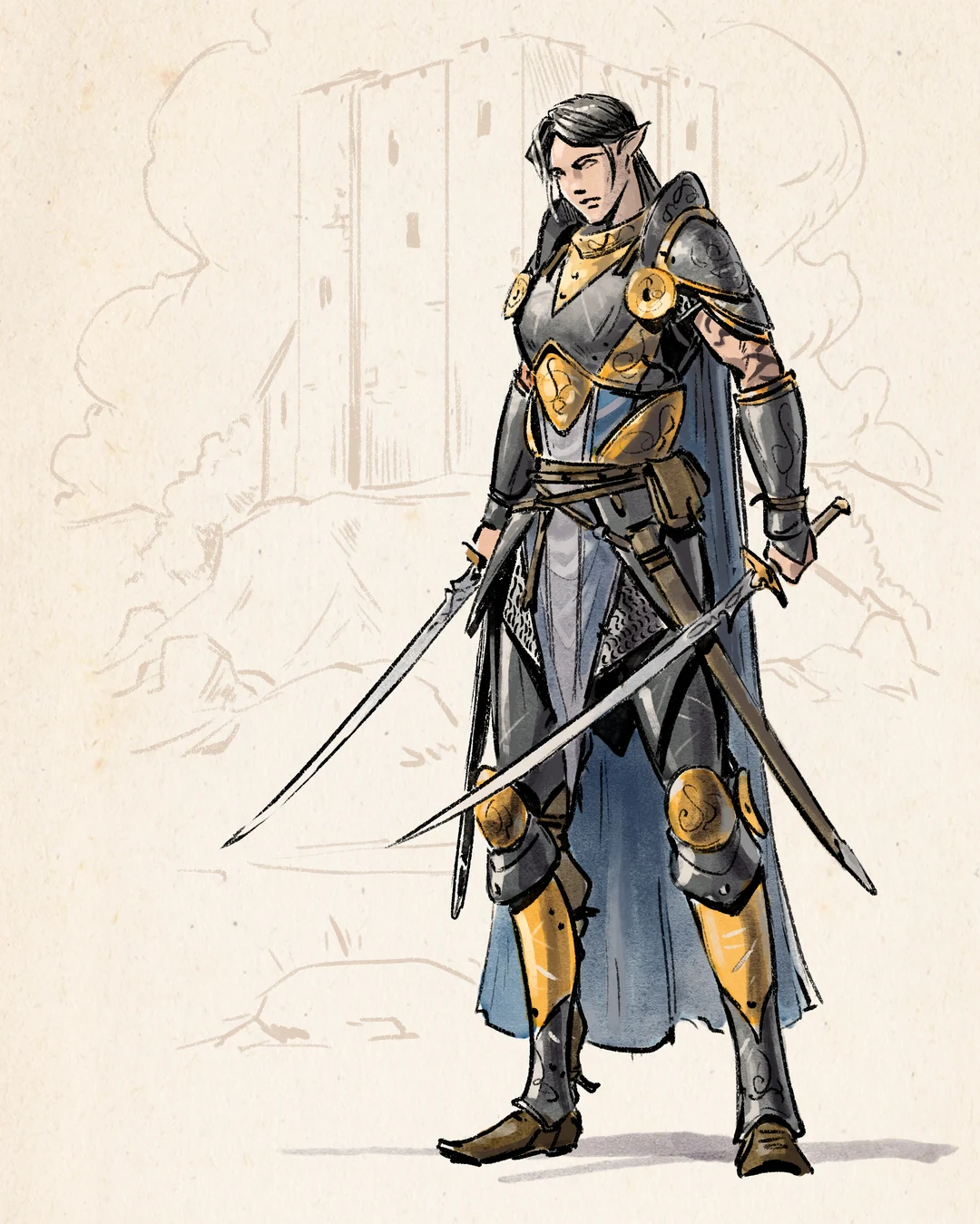 [OC] Dnd character that I drew. | Scrolller