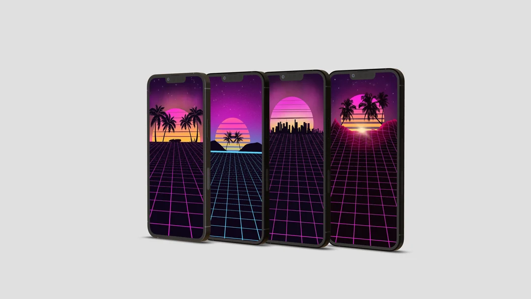 Retrowave collection, by me, 2023 | Scrolller