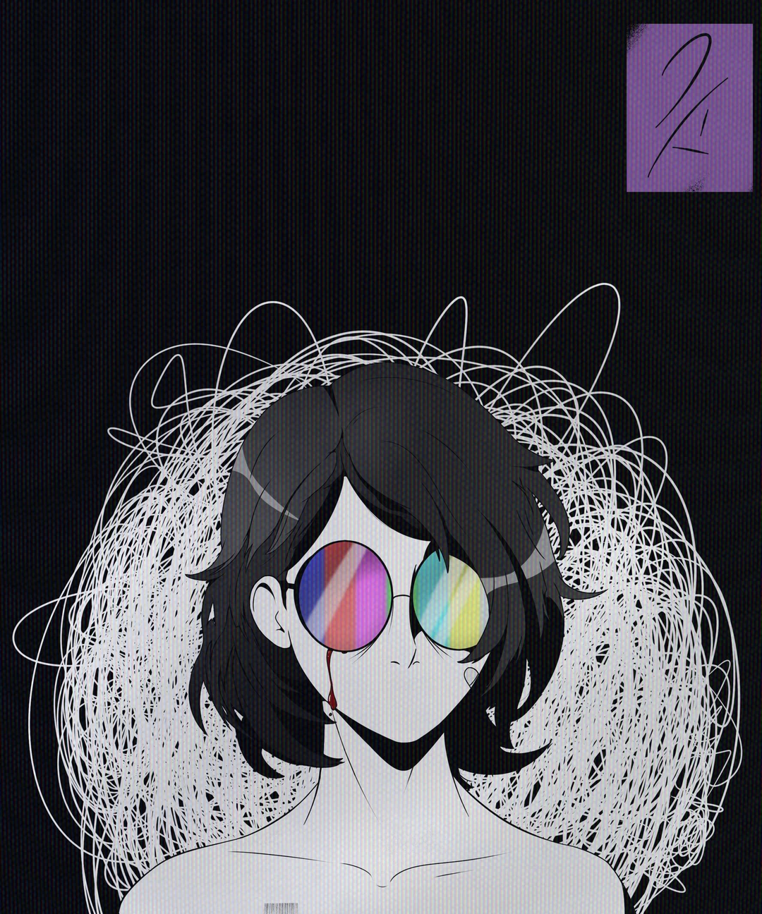 Helpless Witness, me, digital, 2022 | Scrolller