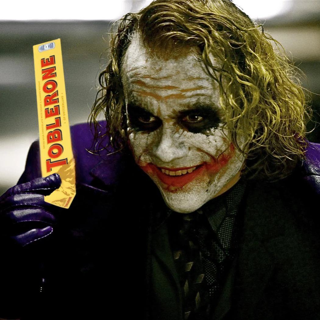Toblerone Joker | Scrolller
