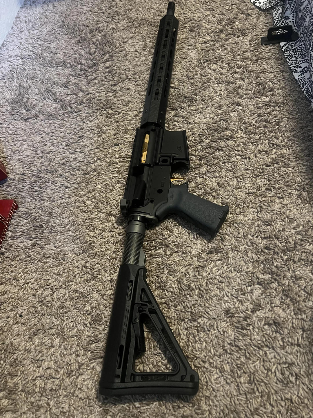 Carbon and titanium AR15 build | Scrolller