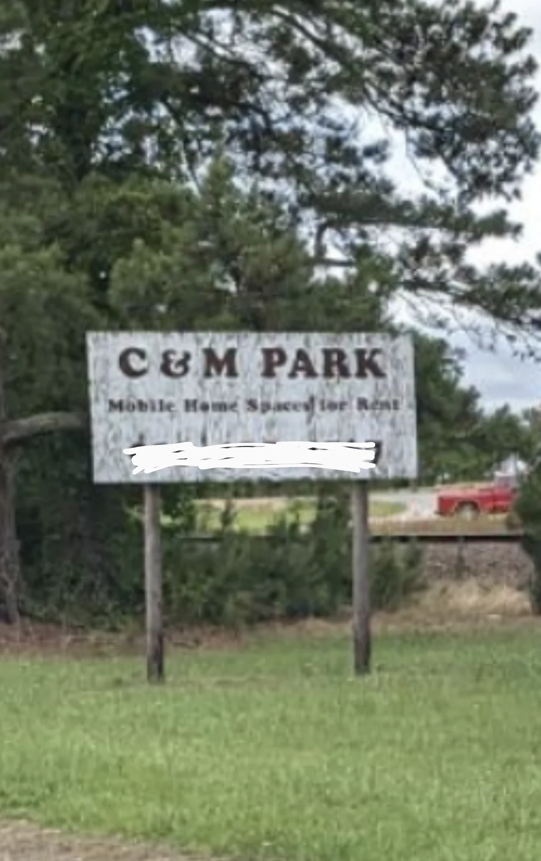 This Trailer Park Sign in NC... | Scrolller