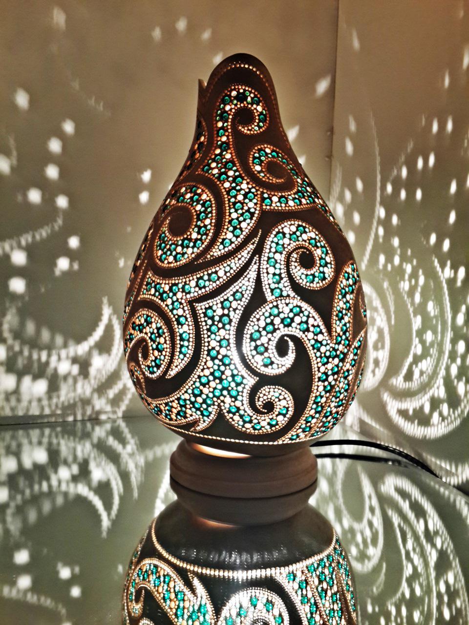 Ivy,Me,Hanmade Gourd Lamp,2021 | Scrolller