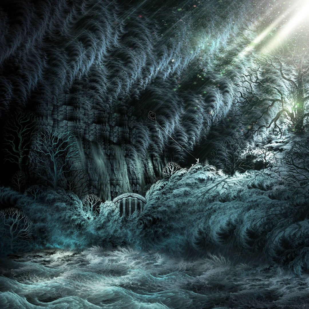 Winter Wanderer, by James Fletcher, Digital & Fractals, 2023 | Scrolller