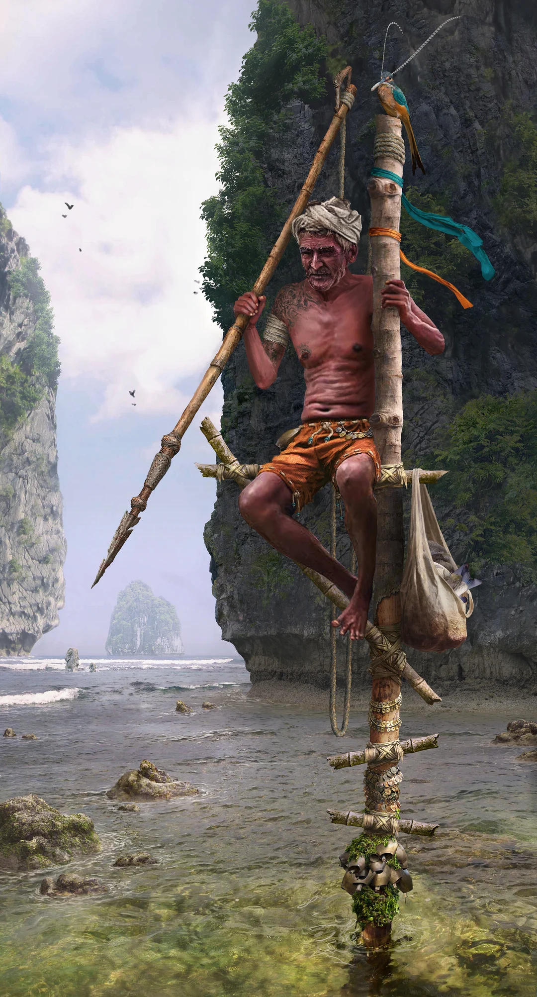 Stilt Fisher by Jordi van Hees | Scrolller