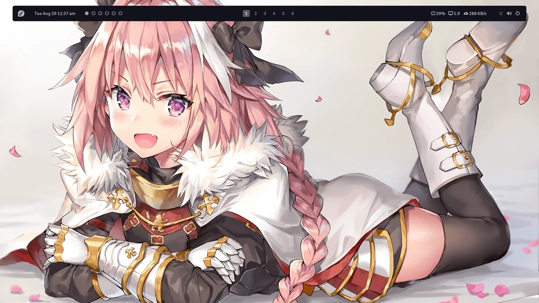 [GNOME] first rice ever | Scrolller