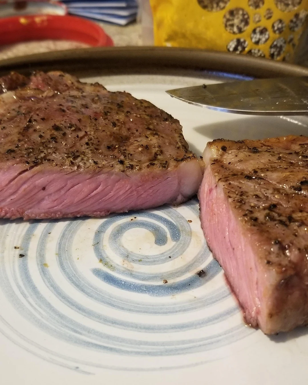 Oven baked NY Strip | Scrolller