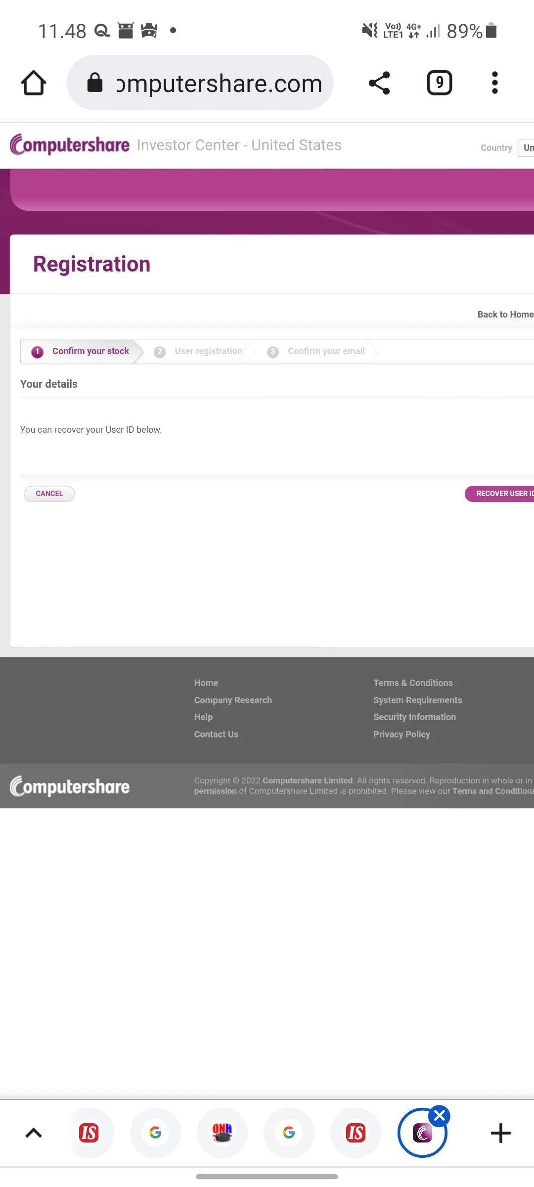 Why can't I enter any information | Scrolller