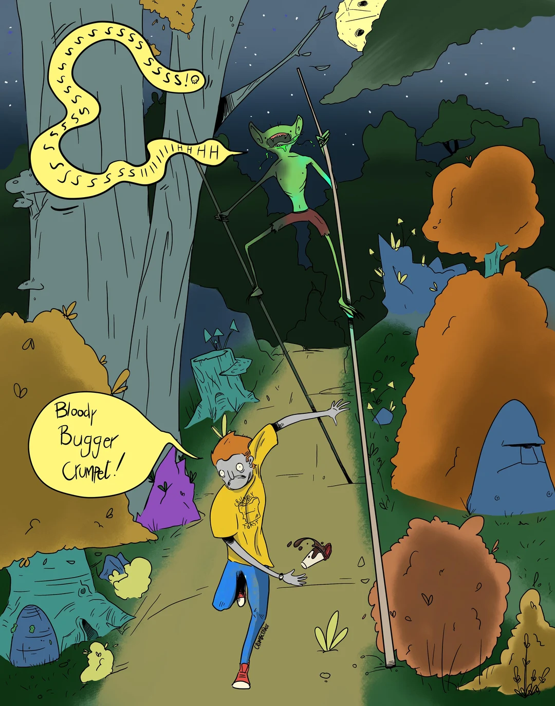 Vampires on stilts [OC] | Scrolller