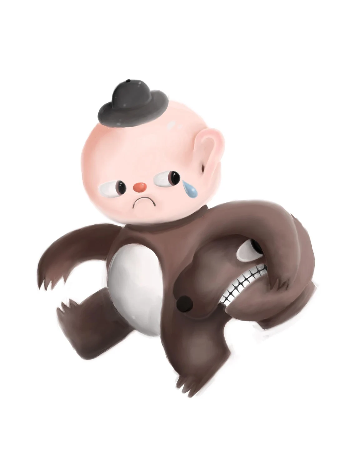 Poor bear, Seargant Mineur (me), Procreate, 2023 | Scrolller