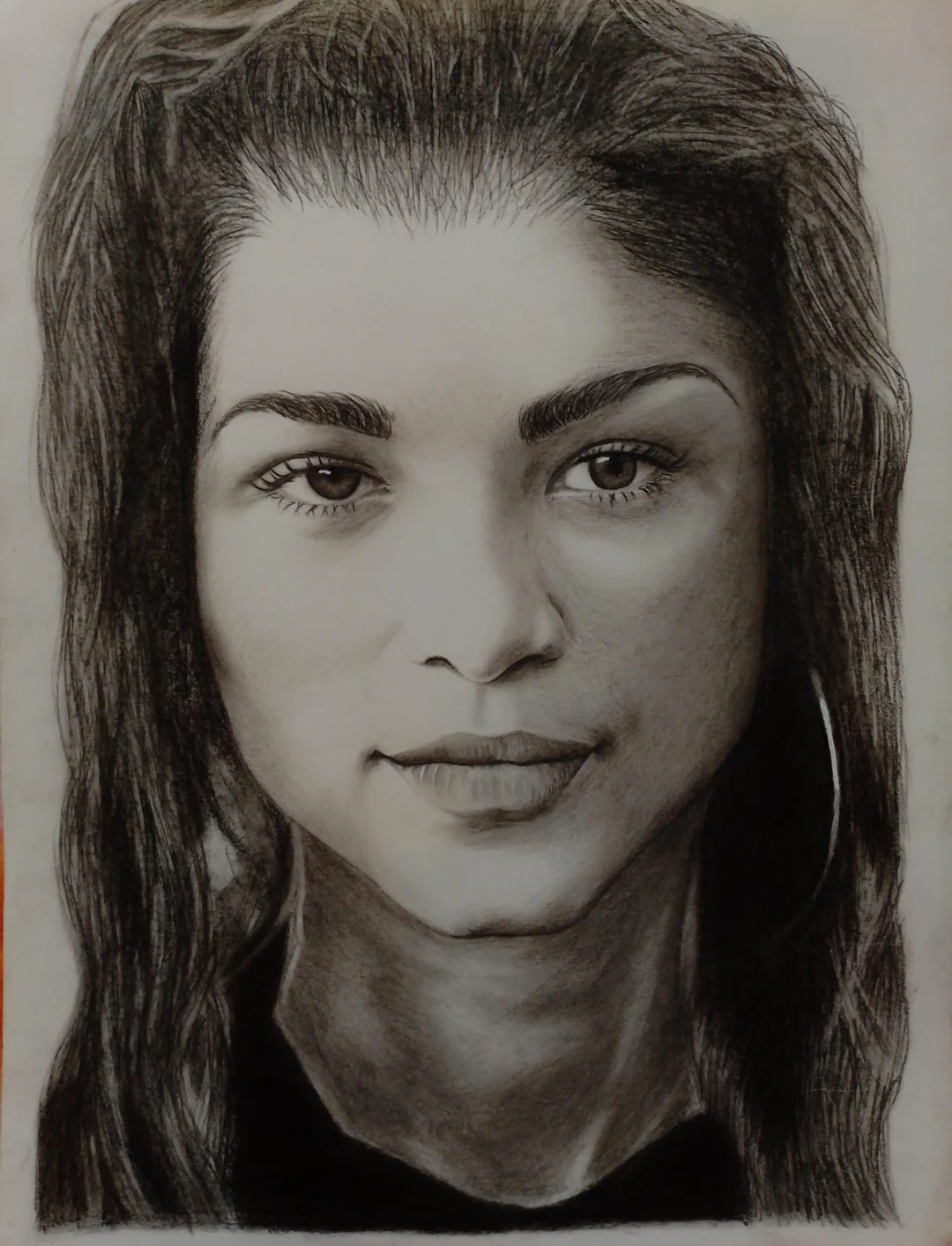 Zendaya, Me, Charcoal pencil,2023 | Scrolller