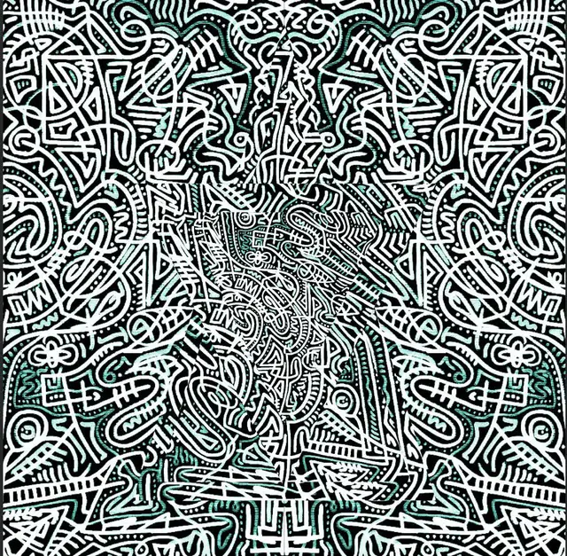 Triangle Orgasm, me, digital, 2022 | Scrolller