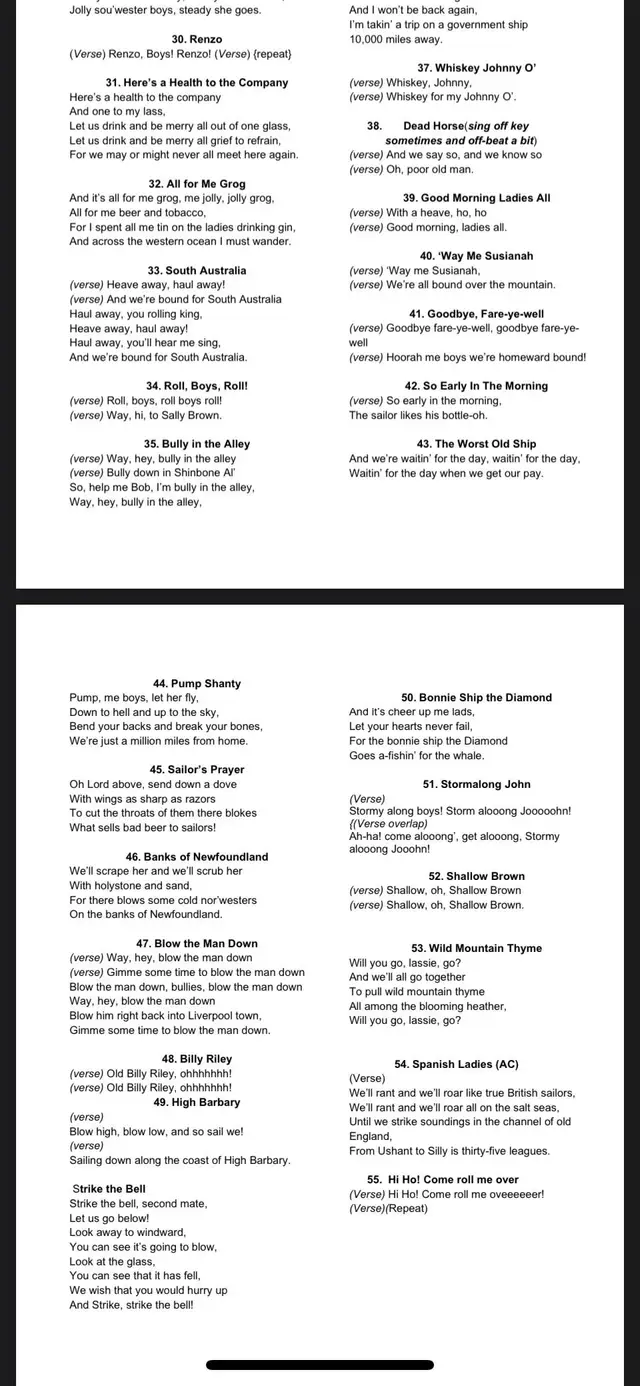 Chorus sheet | Scrolller