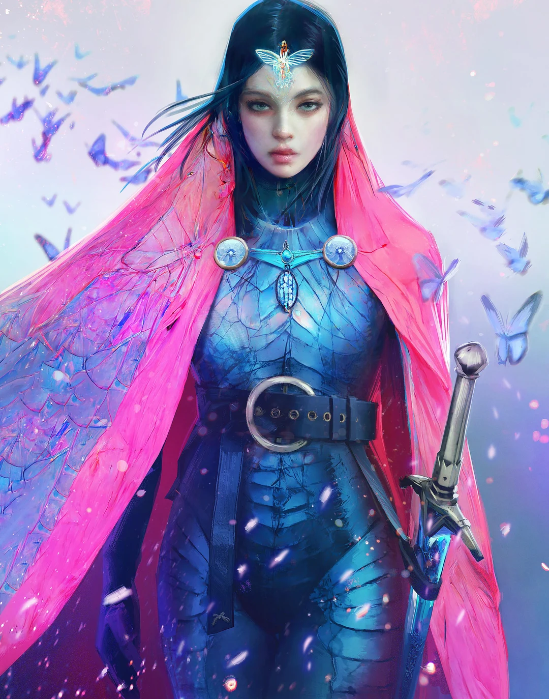 Butterfly Queen by Rhys Griffiths | Scrolller