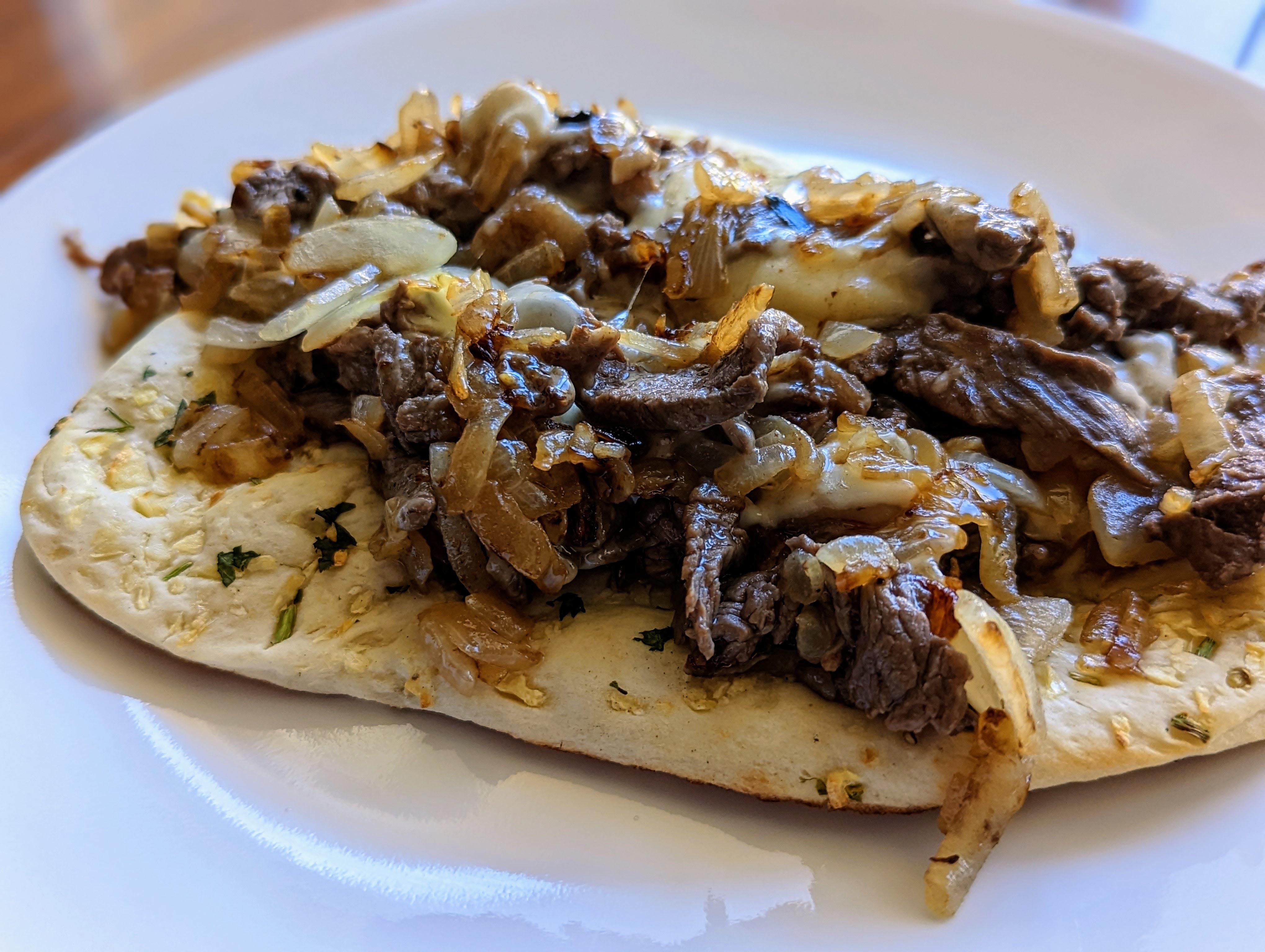 [Homemade] Philly Cheese Naan | Scrolller