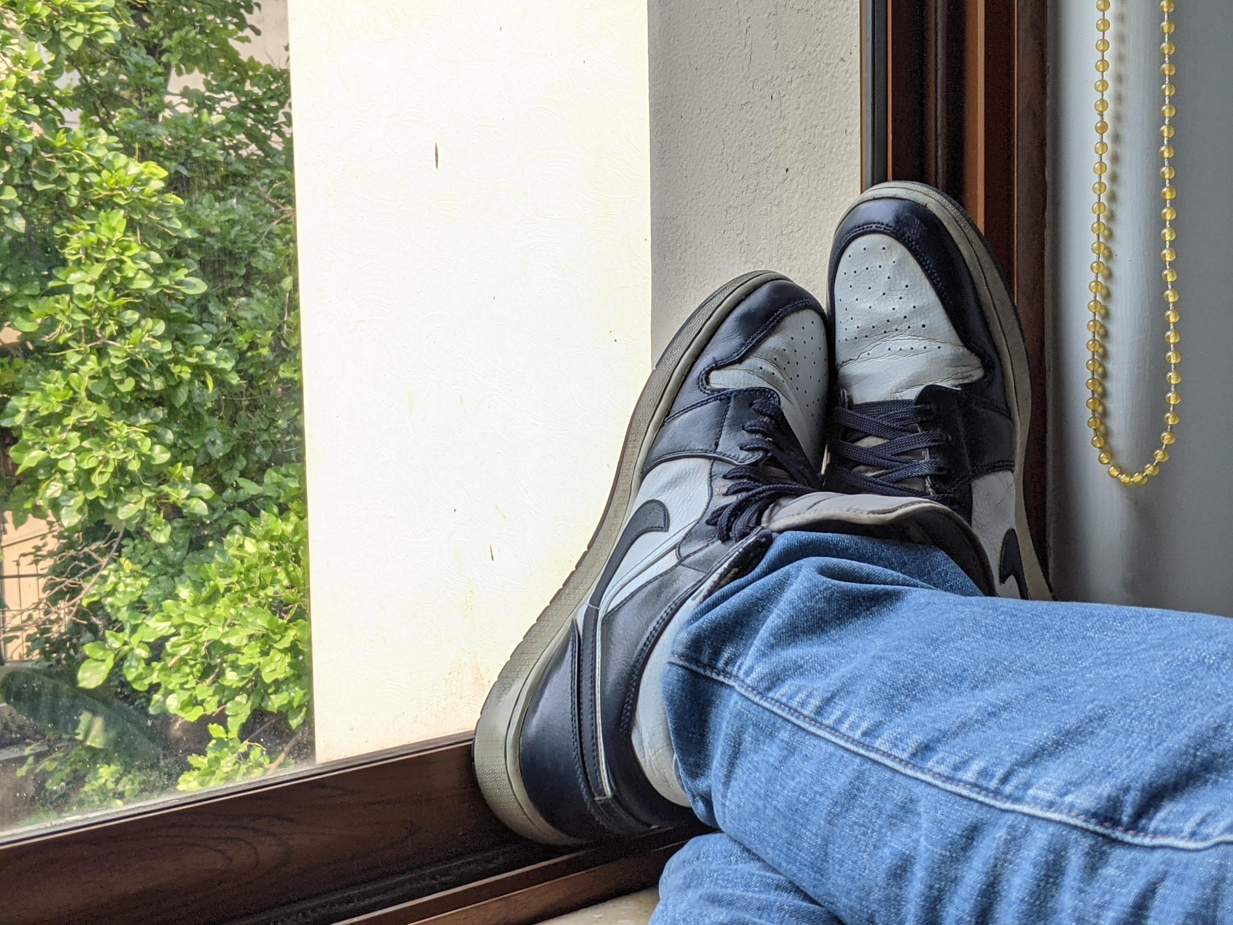 My oldest sneakers. Have had them 5 years. Well worn. | Scrolller