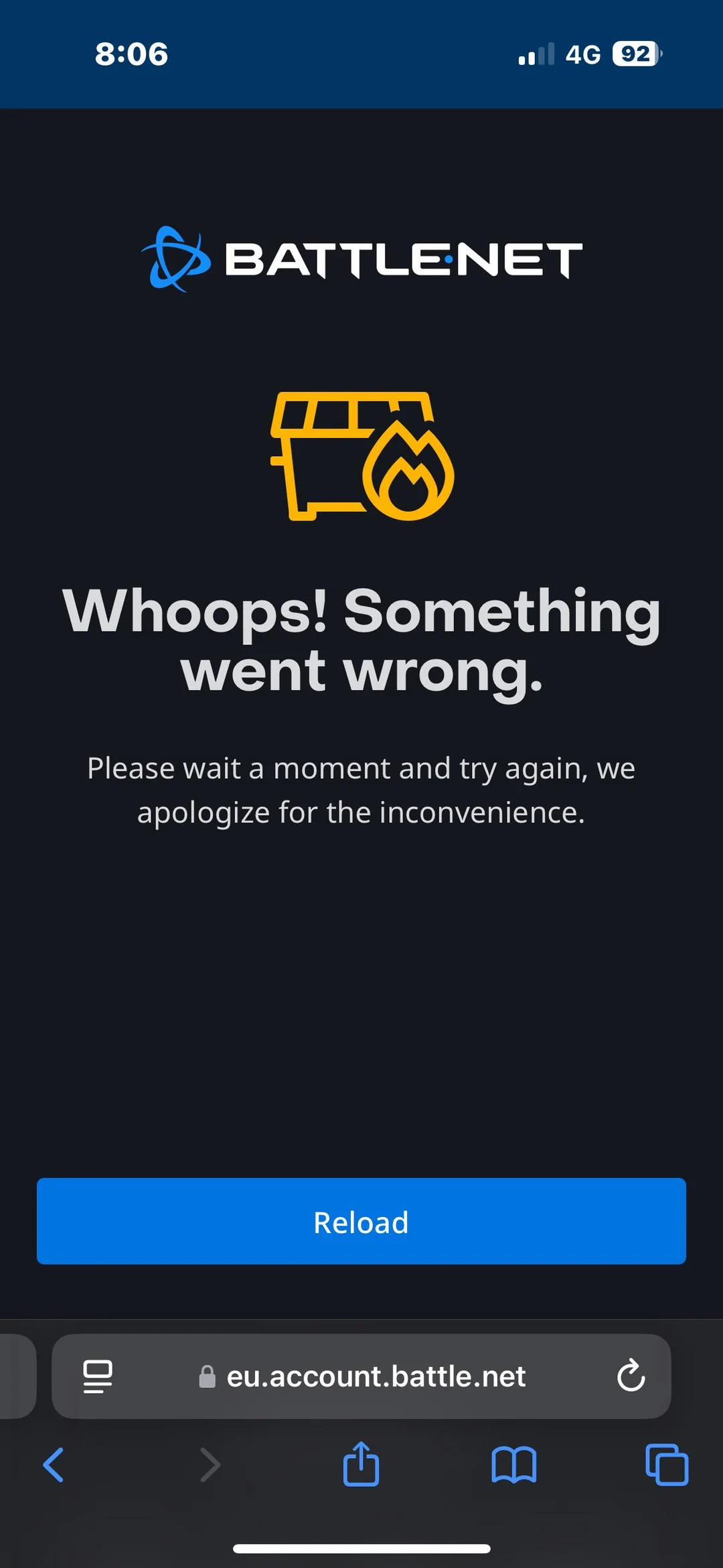 Help reconnect my account | Scrolller