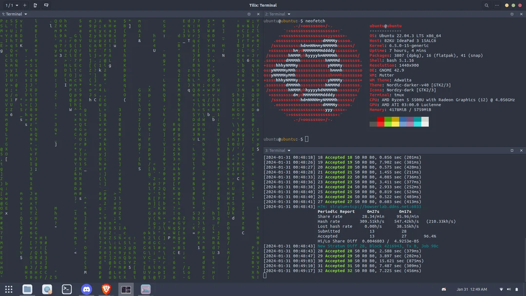 [GNOME] Updated Nord rice | Scrolller