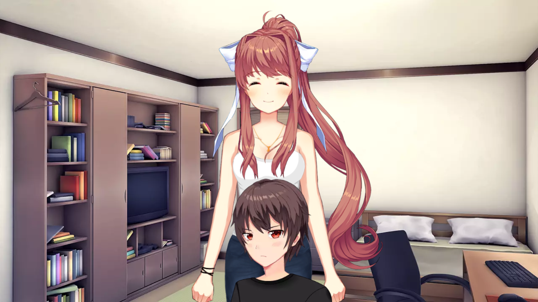 Monika helps AfroZer0 prepare for a sunny day! | Scrolller