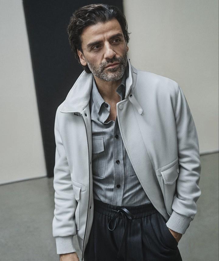 Oscar Isaac photographed by Josh Olins for Brioni, 2024 | Scrolller