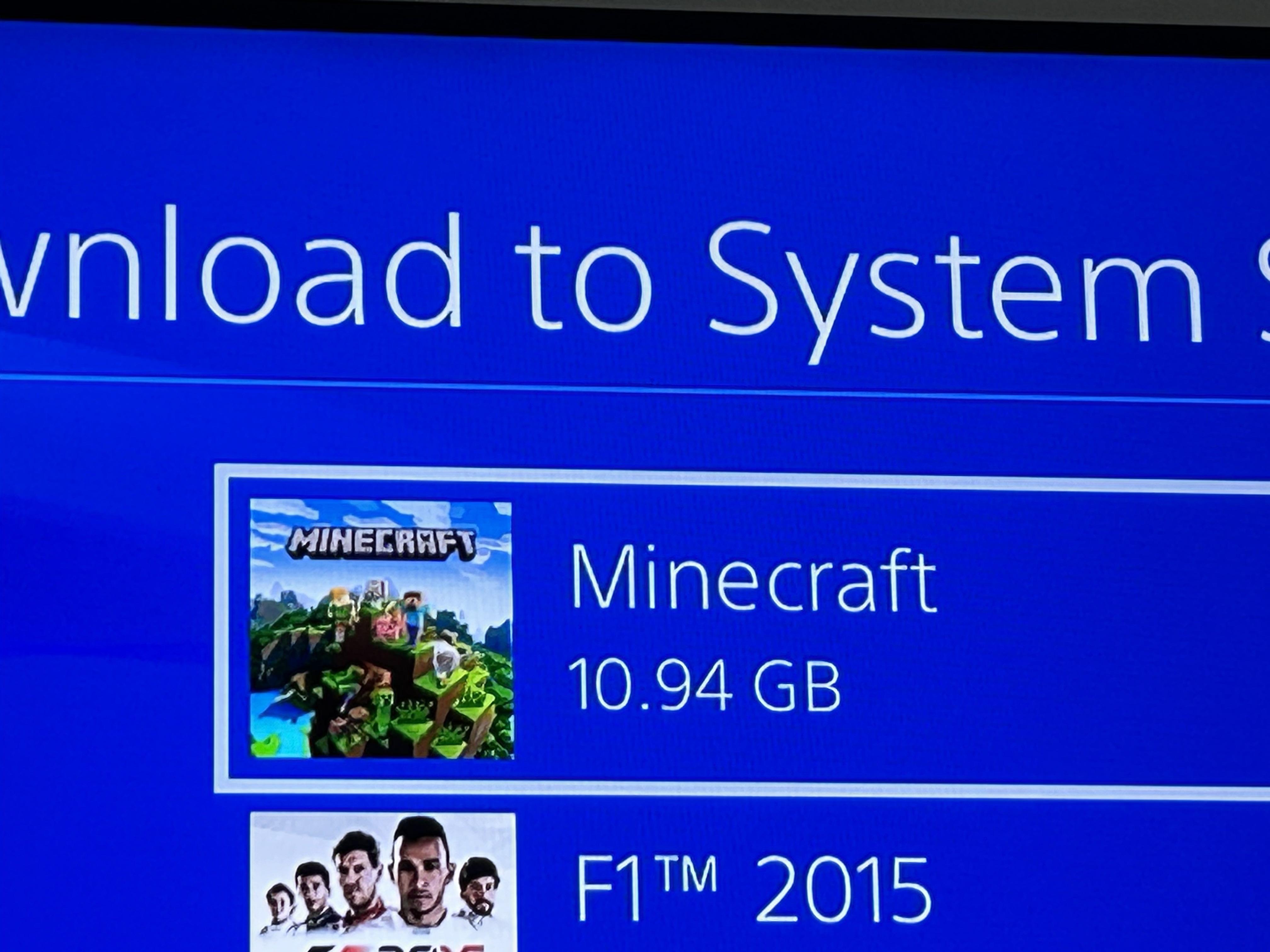 Minecraft Save Data PS4 | Scrolller