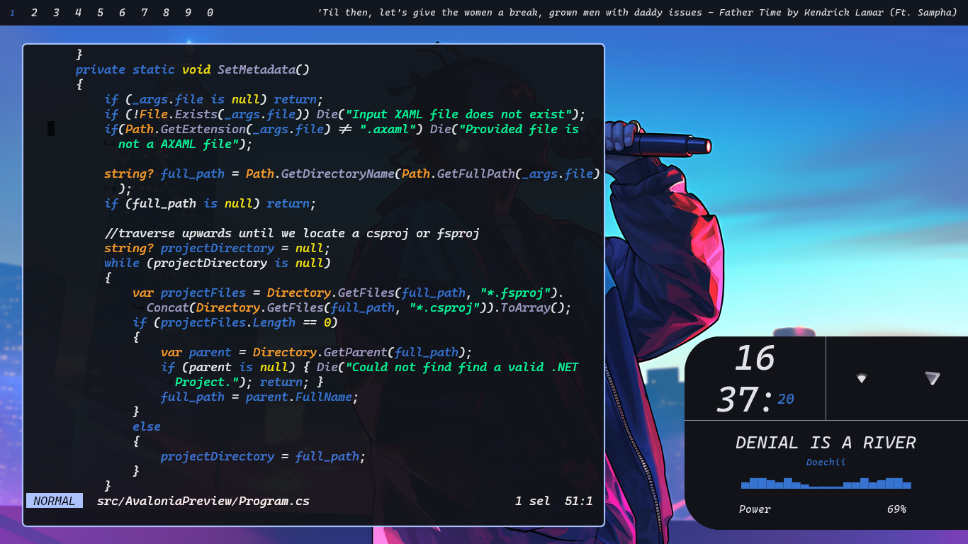 [Hyprland] Minimal and cozy | Scrolller