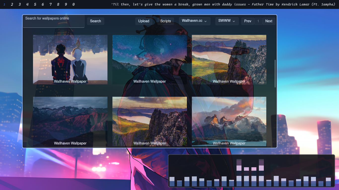 [Hyprland] Minimal and cozy | Scrolller