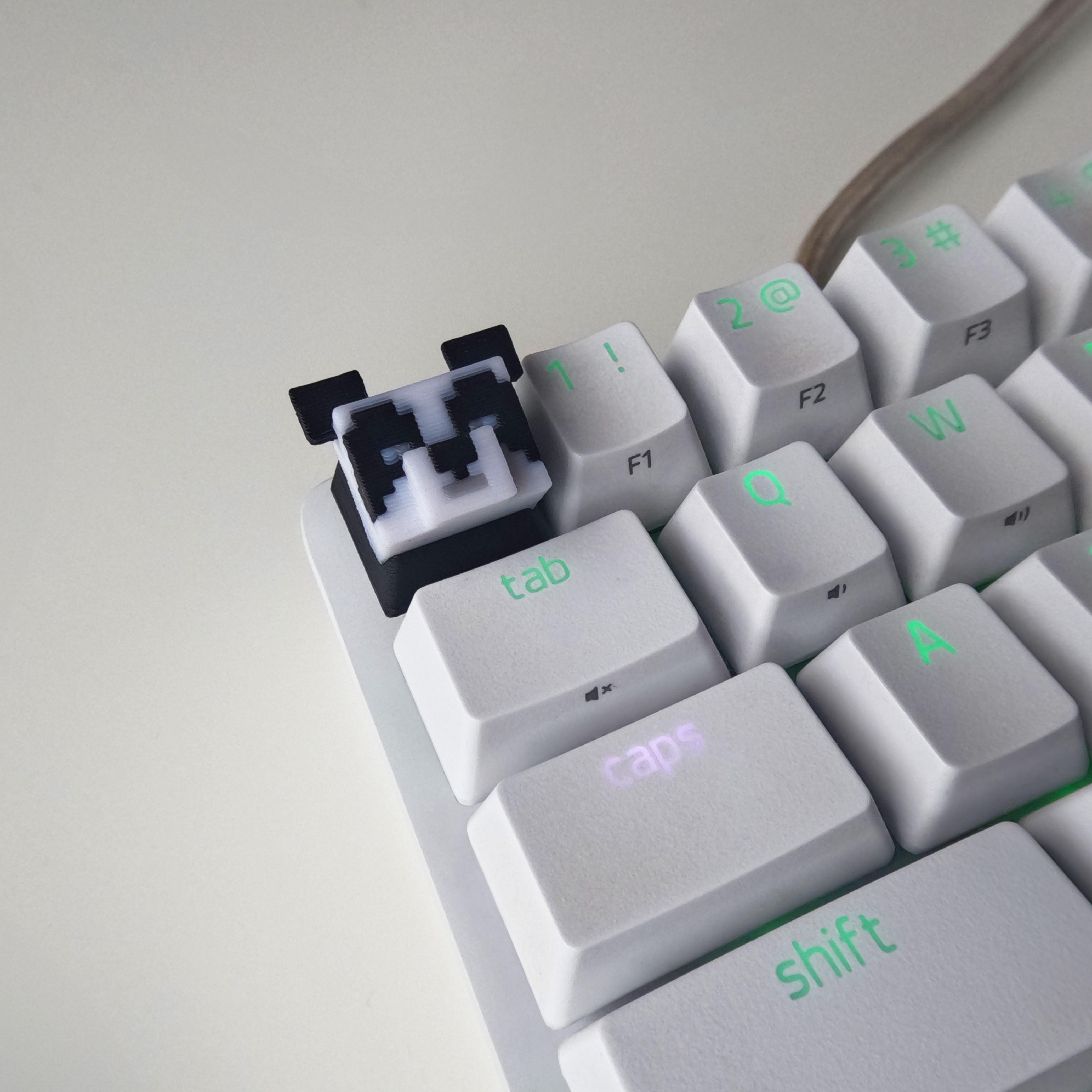 Discover more like Minecraft: Here’s a Minecraft panda keycap I made in ...