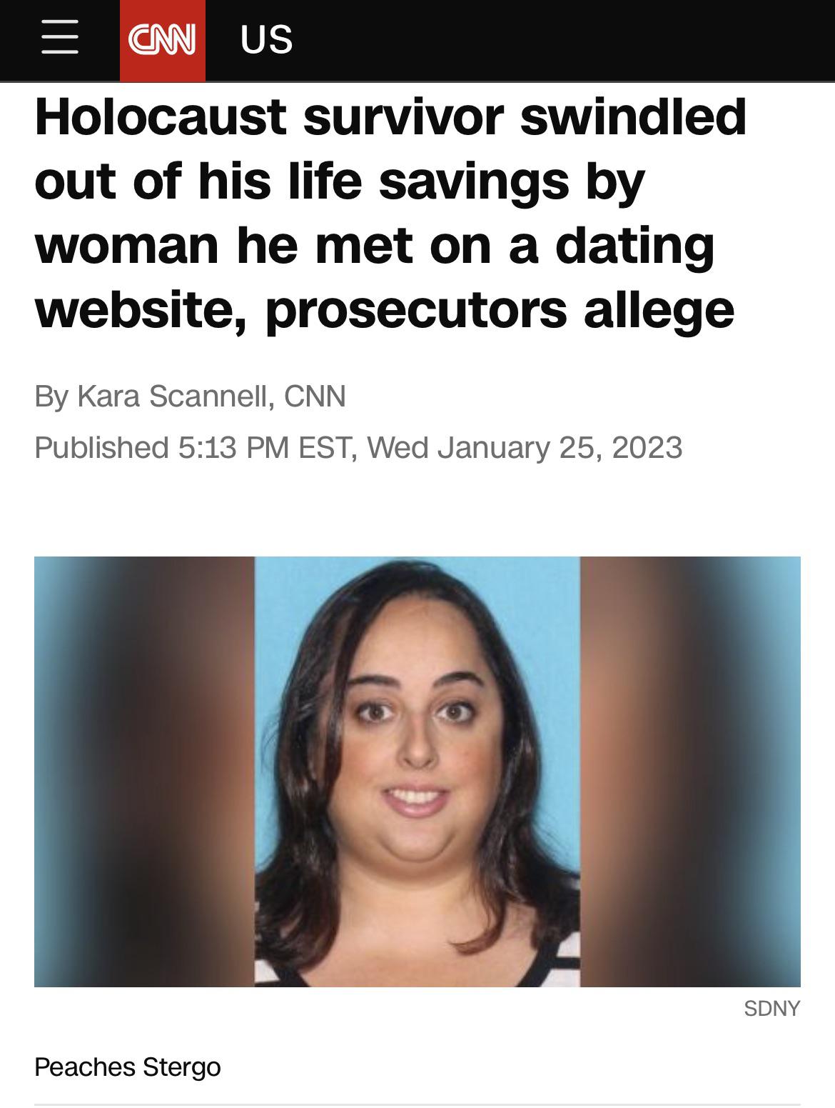 Ripping off a Holocaust survivor. | Scrolller