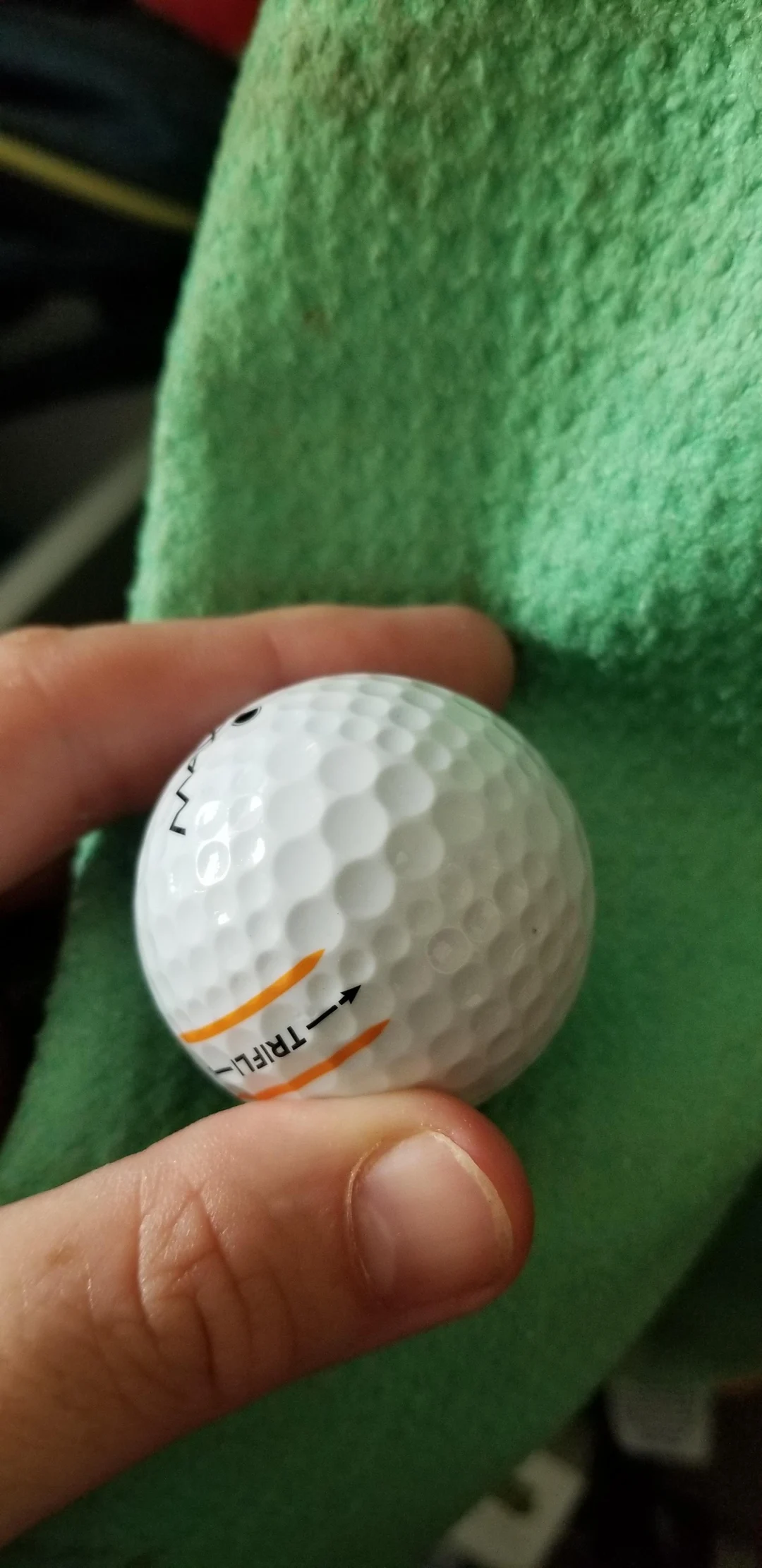 Maxfli's find the fairway dimple pattern-- does is effect putting? | Scrolller