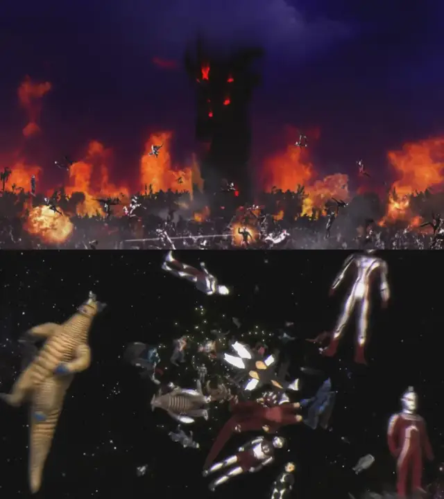 Where's Ultraman King and Zero during the Dark Spark War? | Scrolller