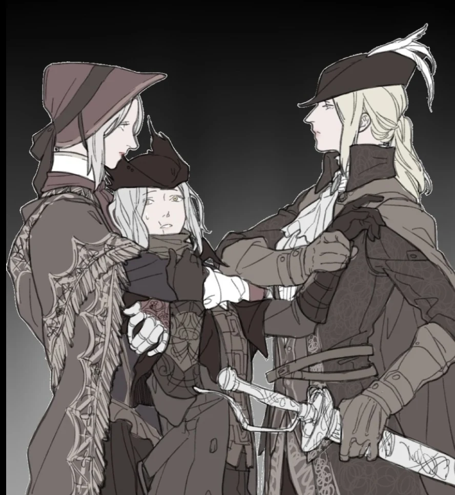 lady maria and doll fighting over the hunter | Scrolller