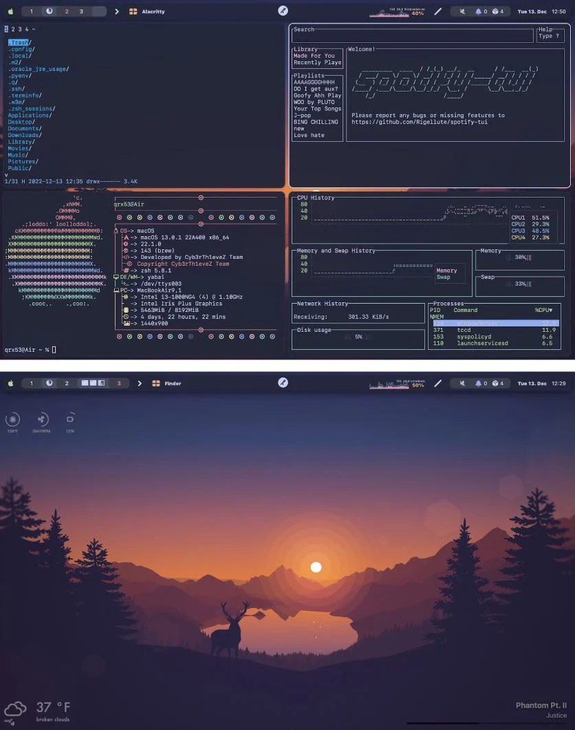 [yabai] Cleaned it up | Scrolller