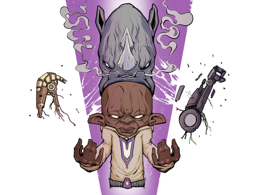 Master Windu - power within series - created by me | Scrolller