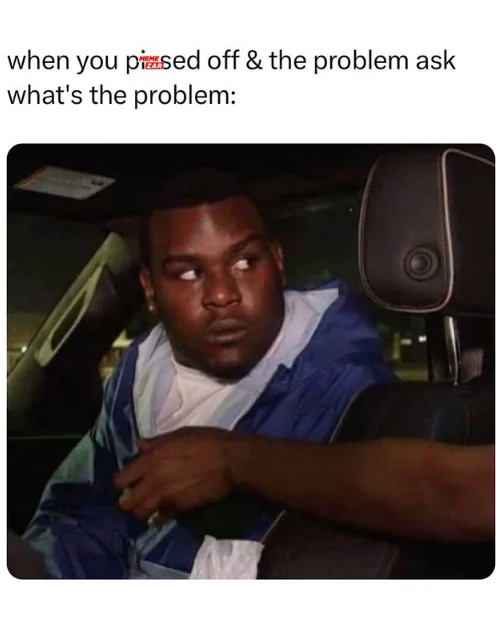 Bro the problem is YOU 😭 | Scrolller