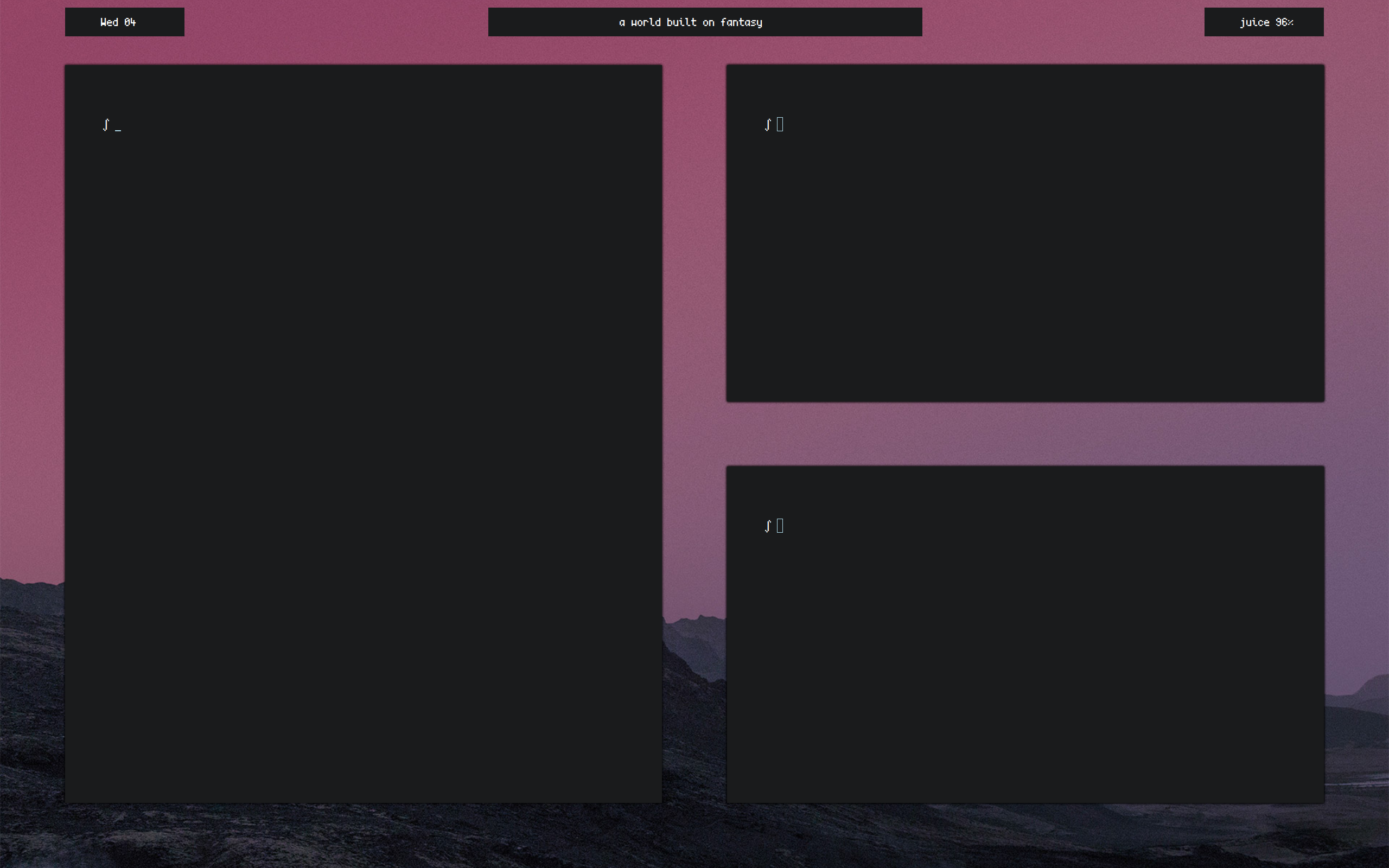 [none] lemonbar | Scrolller