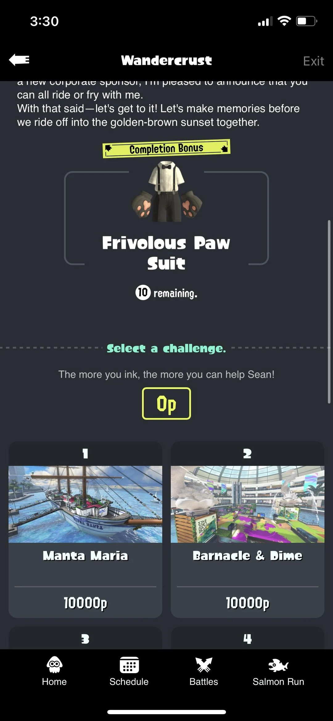 Do wandercrust points reset? | Scrolller