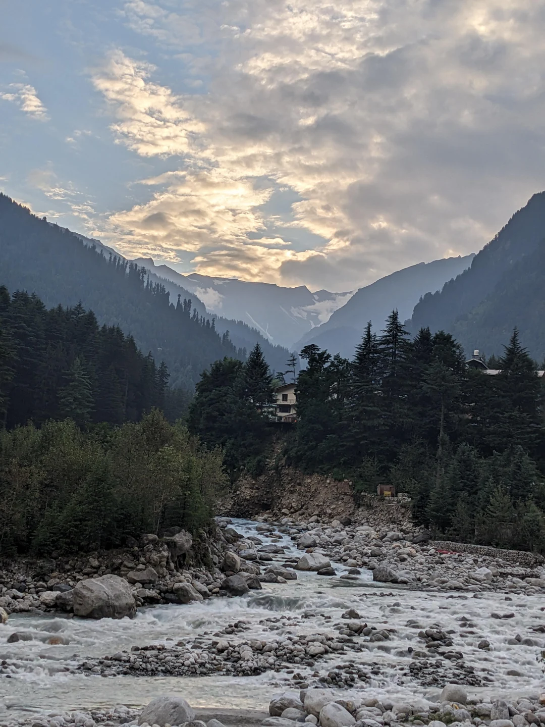 Sunset in Himalayan mountains | Scrolller