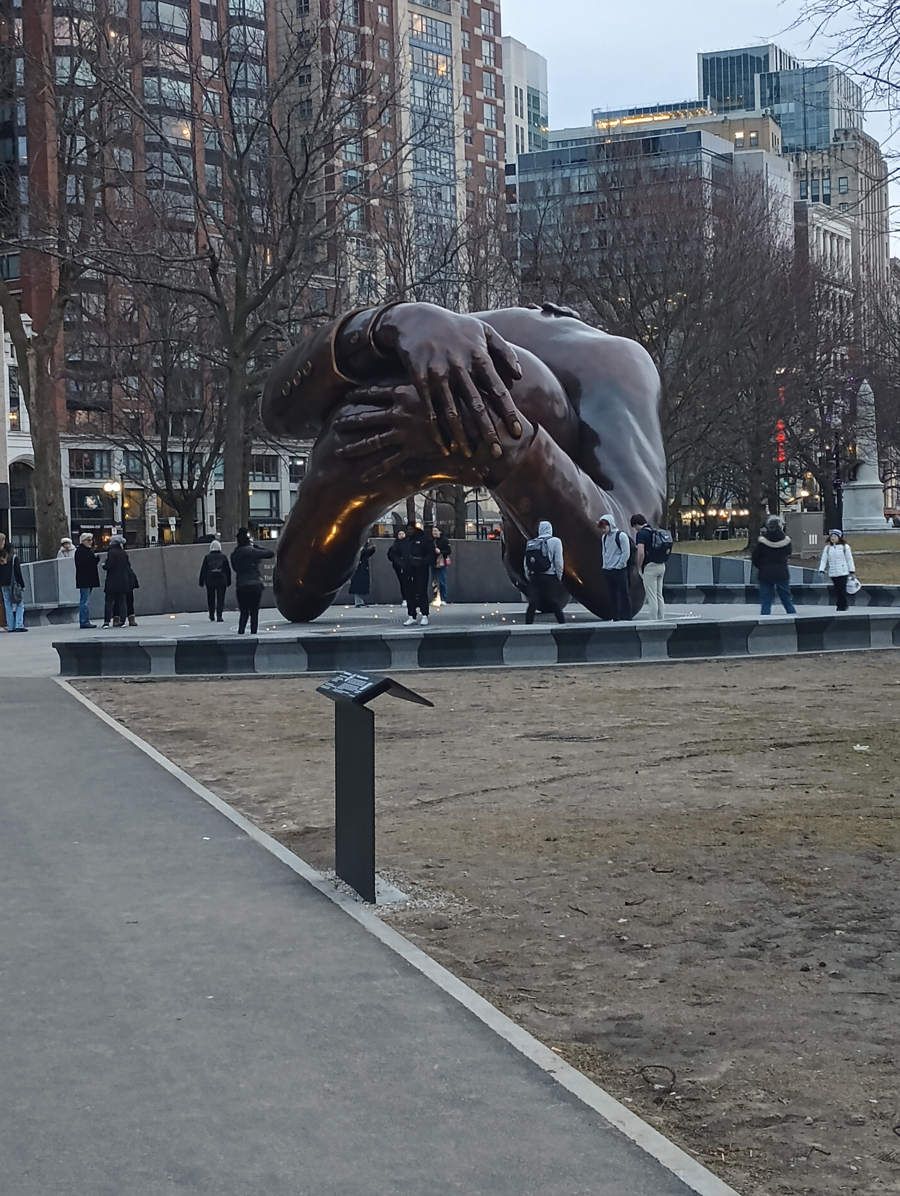 Boston Commons new Statue | Scrolller