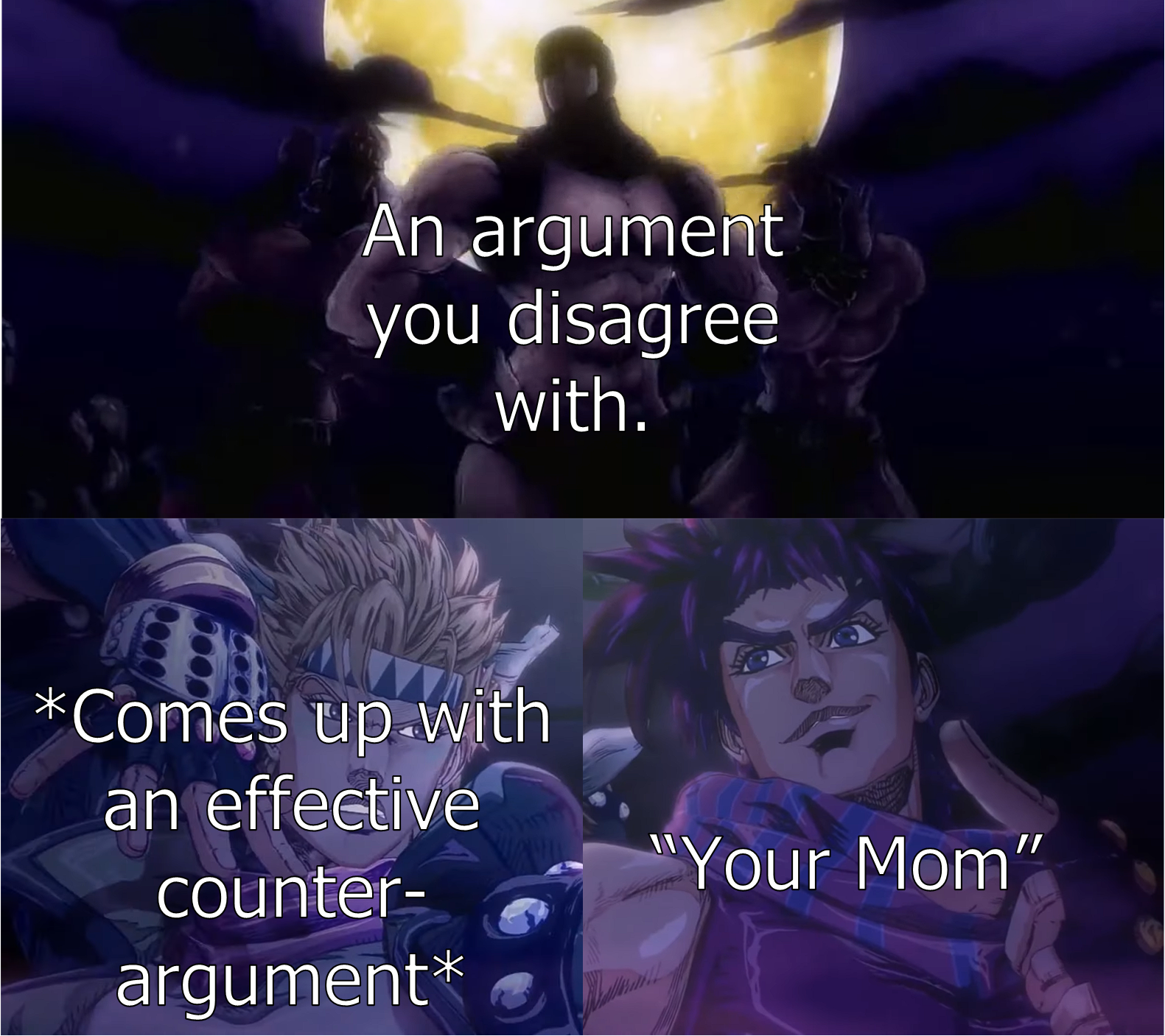 Nice argument, unfortunately... | Scrolller