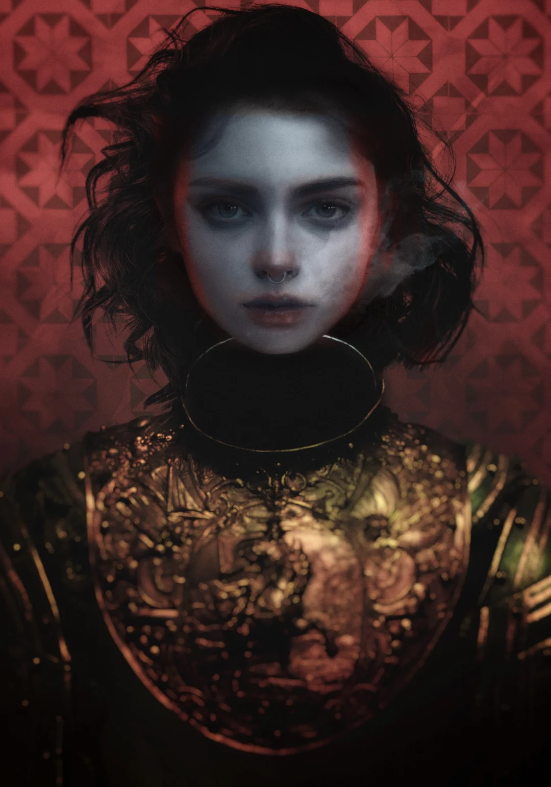 The Gold Swan, by Yorgos Cotronis, digital, 2022 | Scrolller