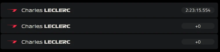 Complete domination by the Leclerc triplets | Scrolller
