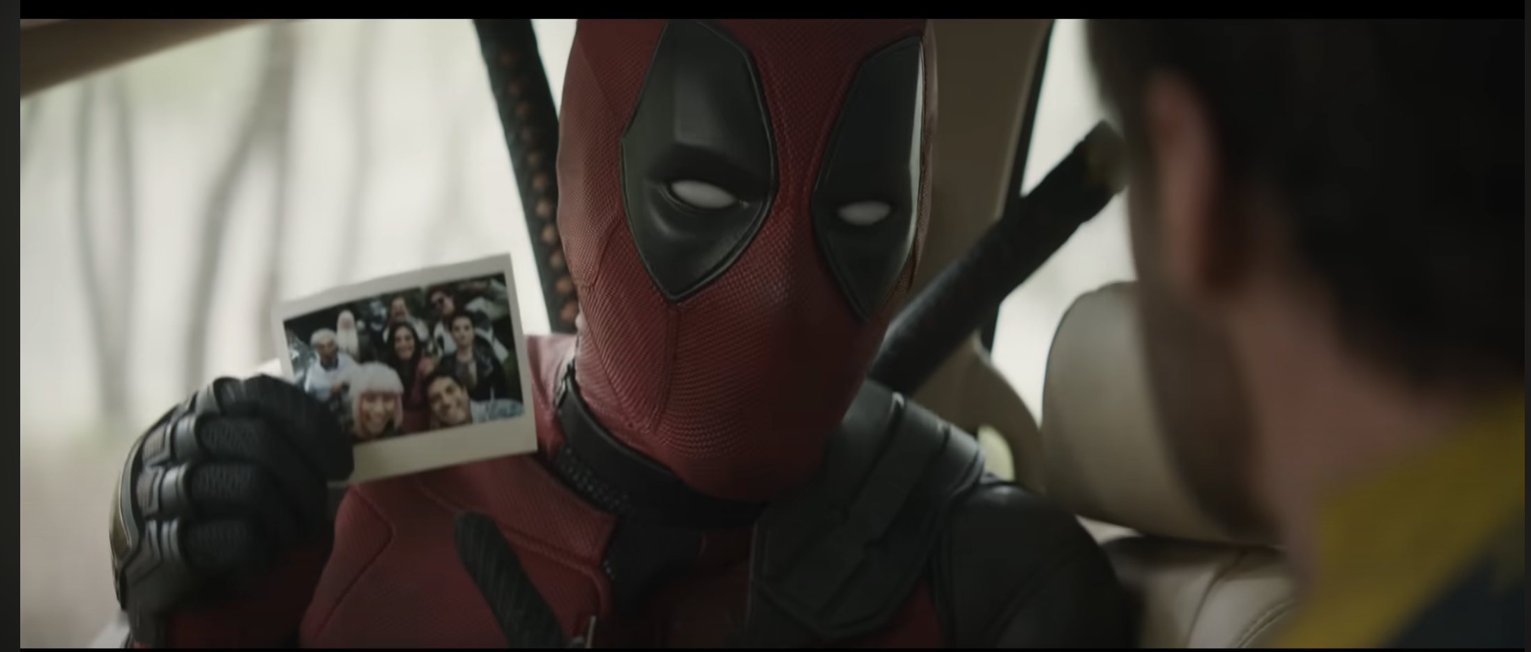 Deadpool uses Instax wide | Scrolller