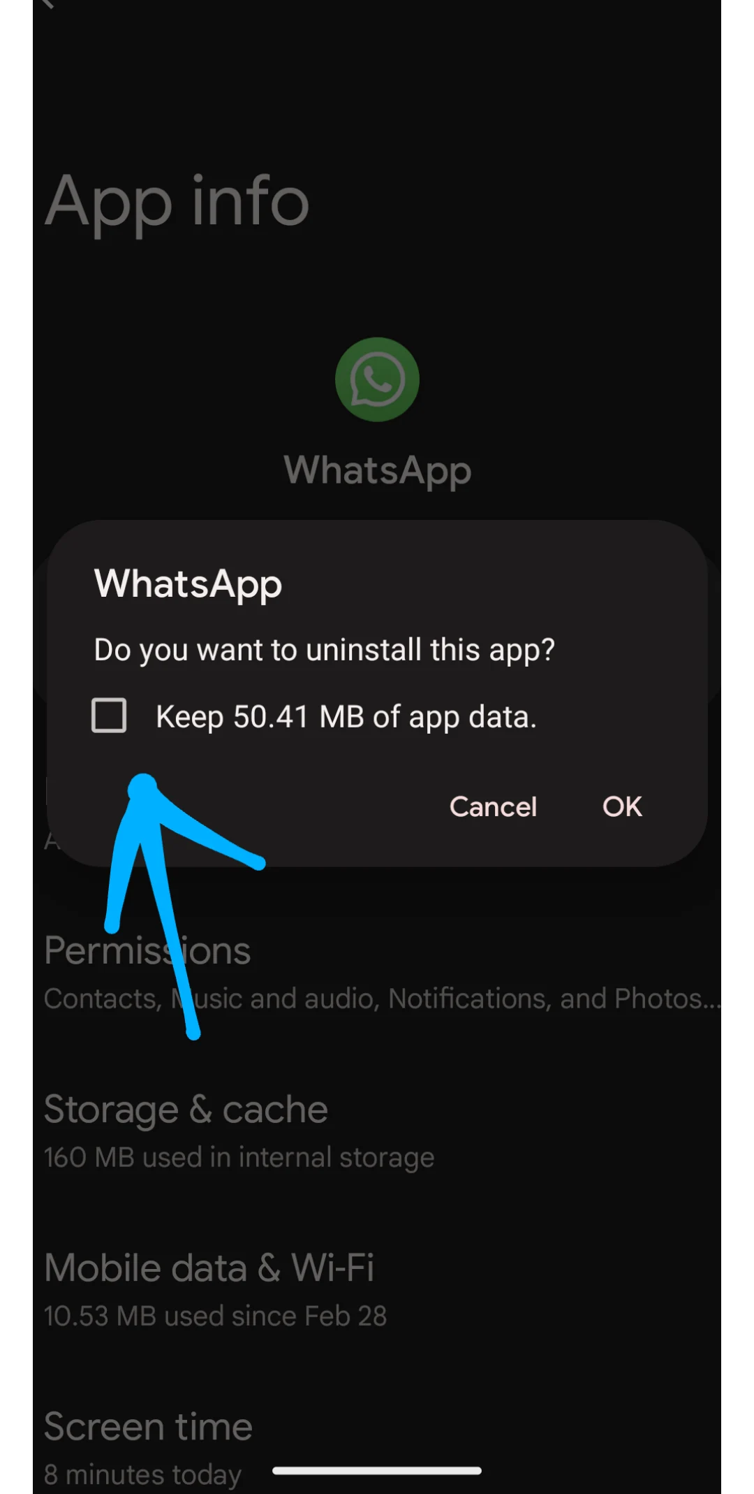 Checking this could have saved my whatsapp | Scrolller