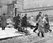 City sledding in Manhattan, NYC, 1955 | Scrolller
