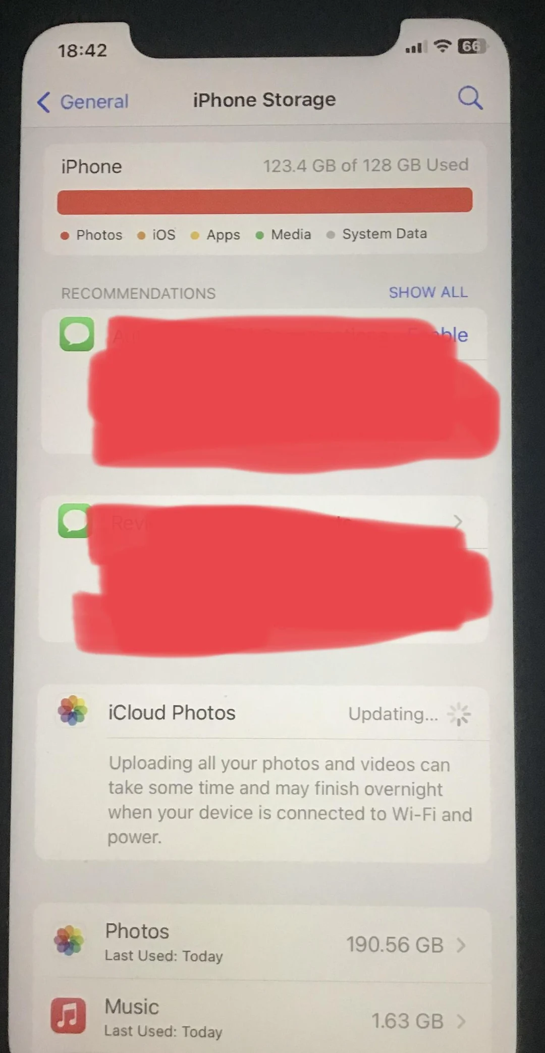 What is going on with my storage? | Scrolller