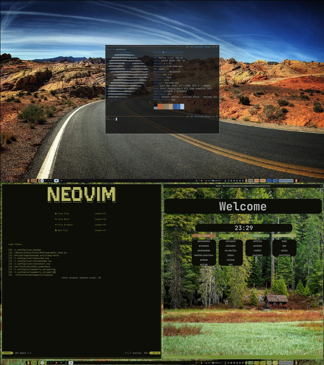 [RiverWM] It's been a comfy setup for months now... | Scrolller